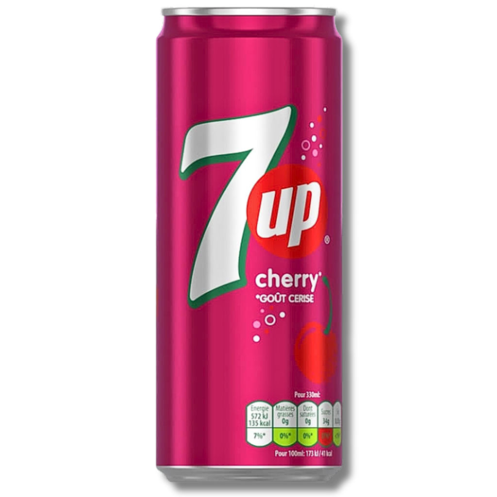 Buy 7up Cherry Slim Can (24 x 330ml) | The Kandy King