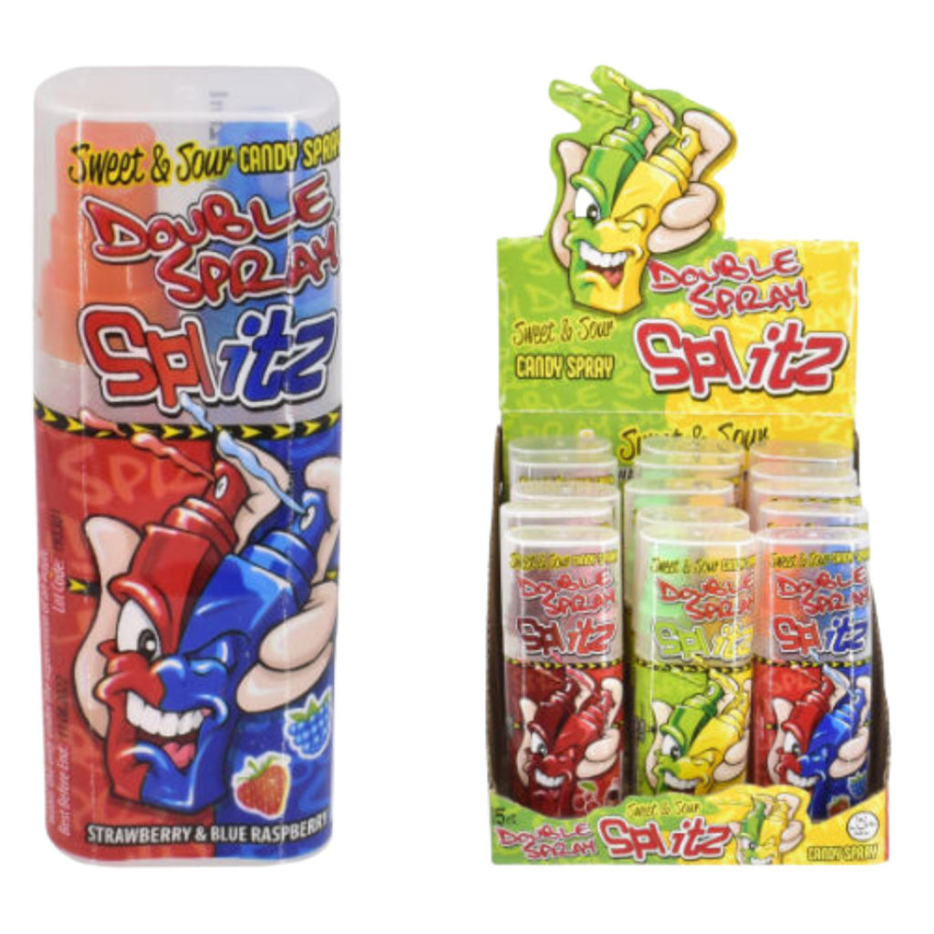 Buy SPLITZ Sweet & Sour Double Spray (15 x 12ml) | The Kandy King