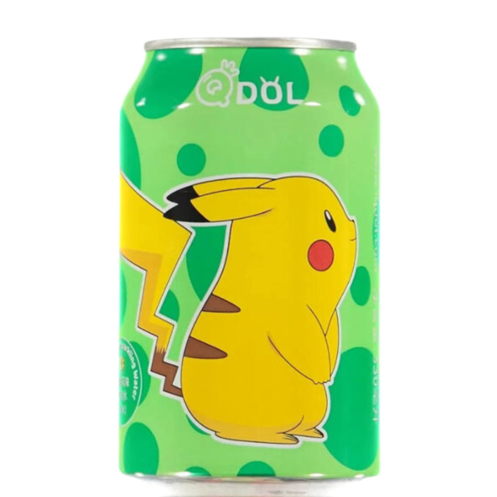 Buy QDOL Pokemon Pikachu Lime Flavour (24x330ml) | The Kandy King