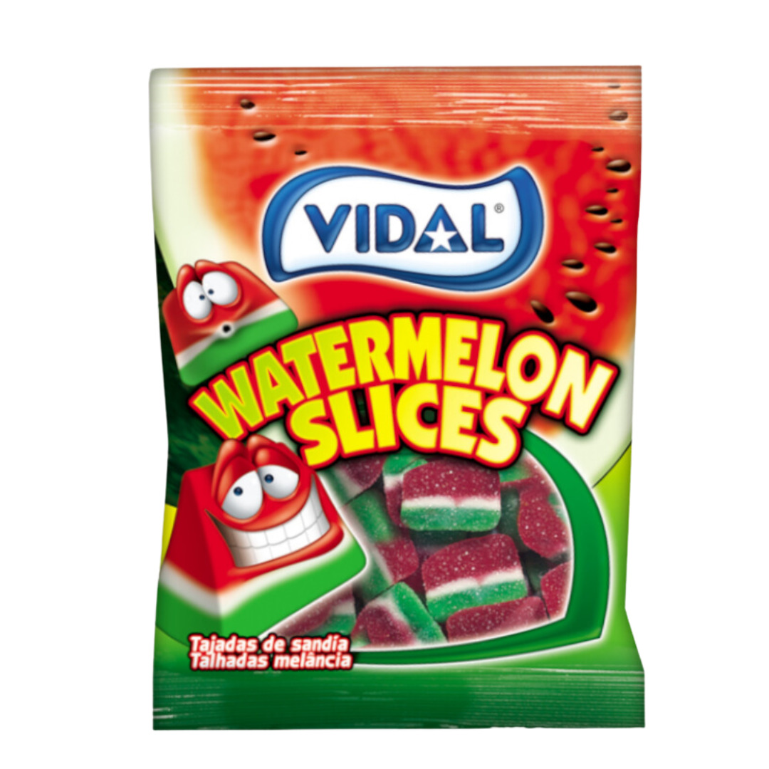 Buy Vidal Watermelon Slices (Tajadas Sandia) Peg Bag (14x90g) | The ...