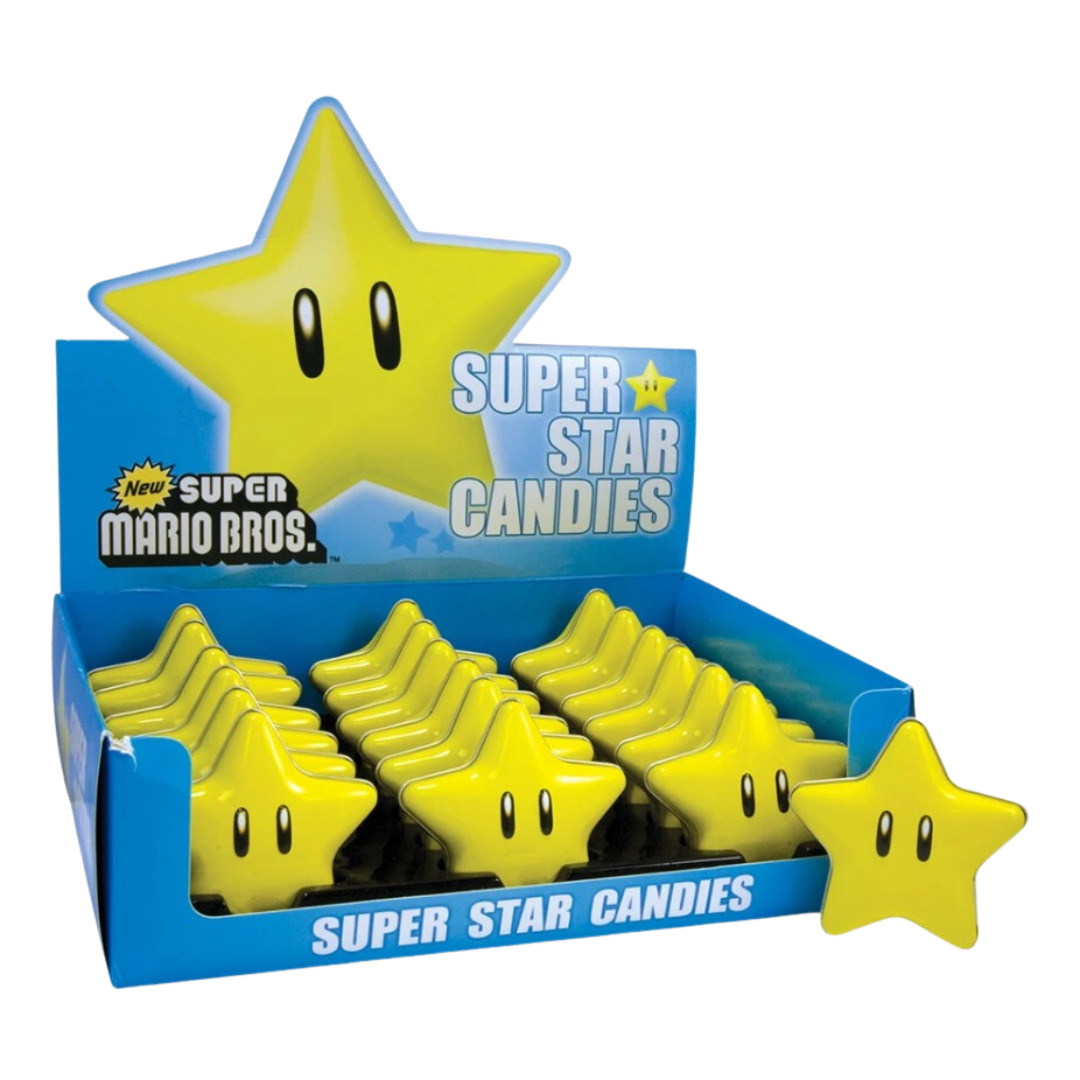 Buy Boston America Nintendo Super Star Candy Tin (18x26g) | The Kandy King
