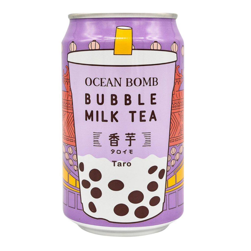 Buy Ocean Bomb Bubble Milk Tea Taro (24 x 315ml) | The Kandy King