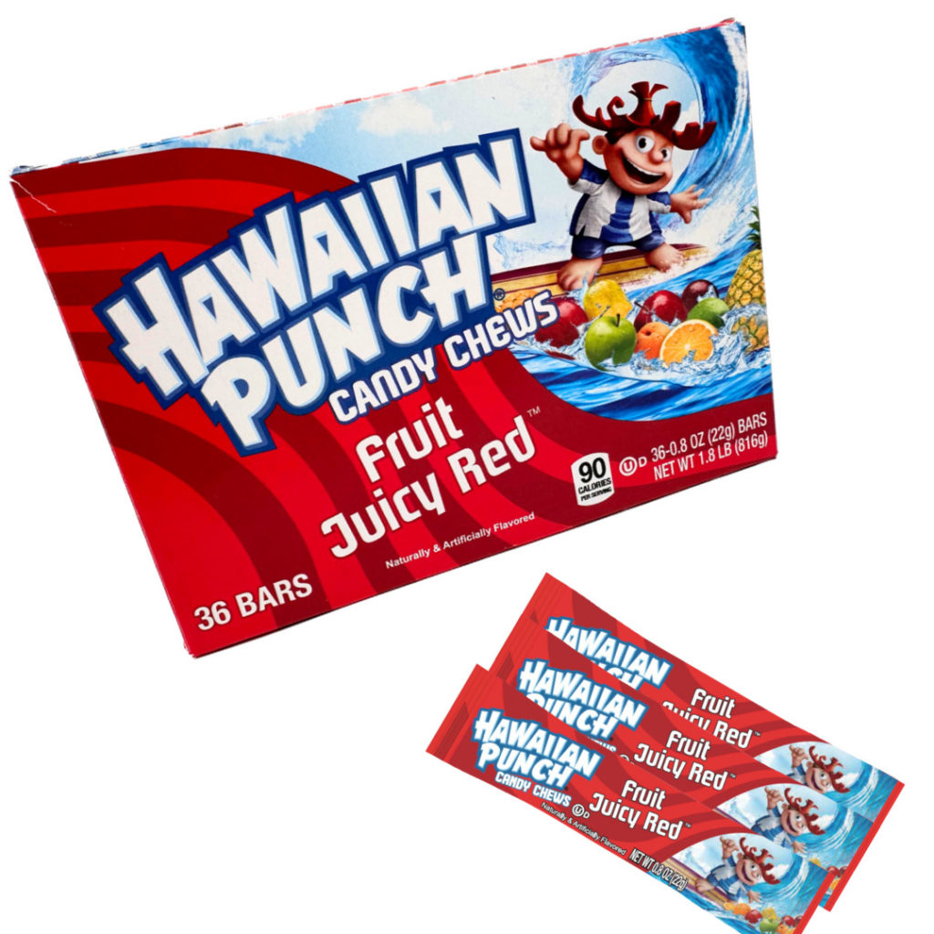 Buy Hawaiian Punch Fruit Juicy Red Chew Bar (36x22g) | The Kandy King