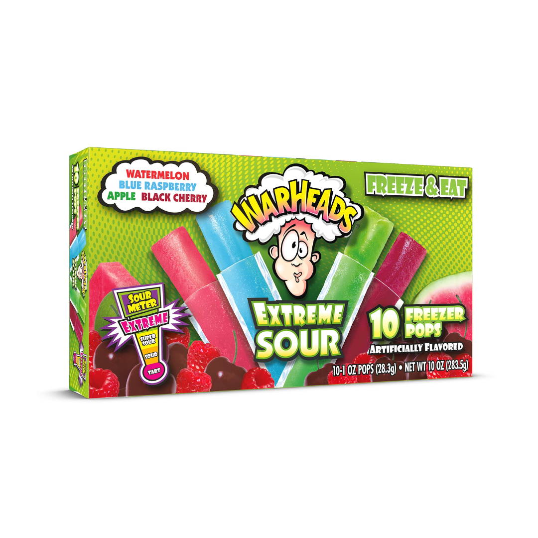 Buy Warhead Freeze Pops (10 Pops) ( 12x283.5g) | The Kandy King
