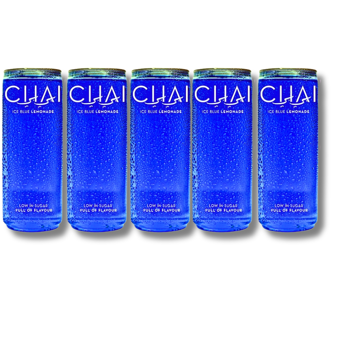 Buy Chaibibi Drink Ice Blue Lemonade Flavour (24x330ml) | The Kandy King