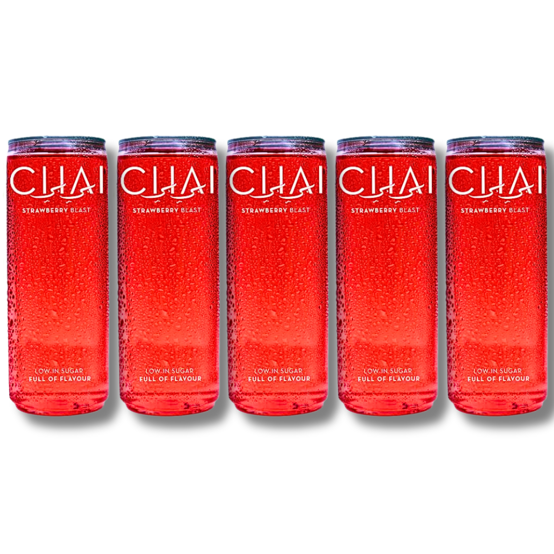 Buy Chaibibi Flavour Strawberry Blast Drink (24x330ml) | The Kandy King