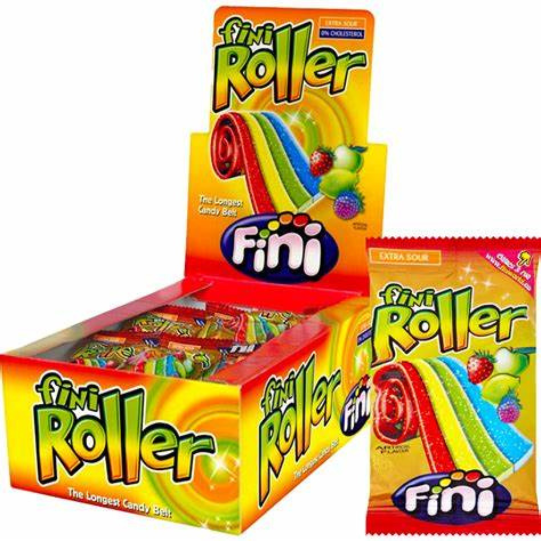 Buy Fini Roller Fizz Extra Sour Flavour (40 Pieces) | The Kandy King