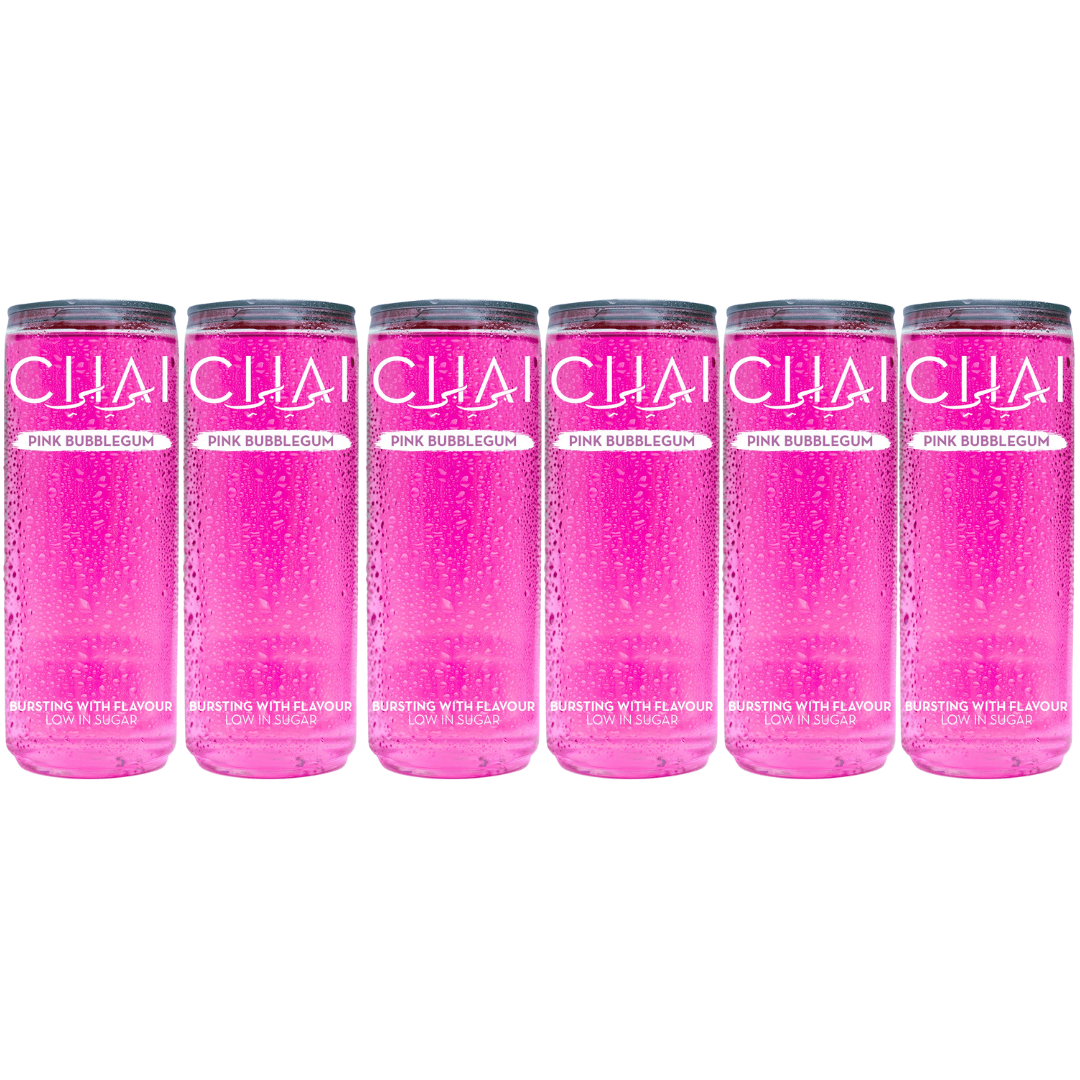Buy Chaibibi Drink Pink Bubble Gum Flavour (24x330ml) | The Kandy King