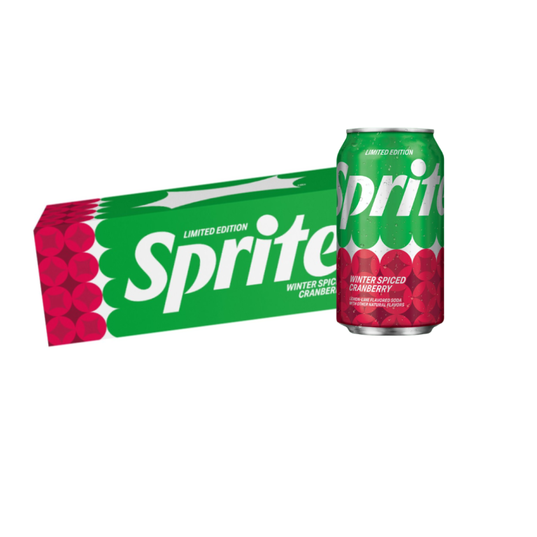Buy Sprite Winter Spiced Cranberry USA (12x355ml) | The Kandy King