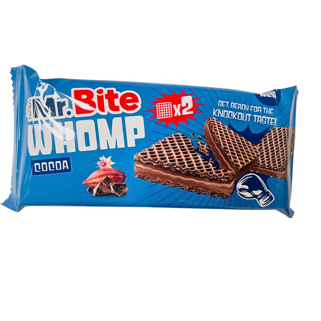 Buy Mr. Bite Whomp Cocoa Wafers With Cocoa Cream Flavour (24 x 44g ...