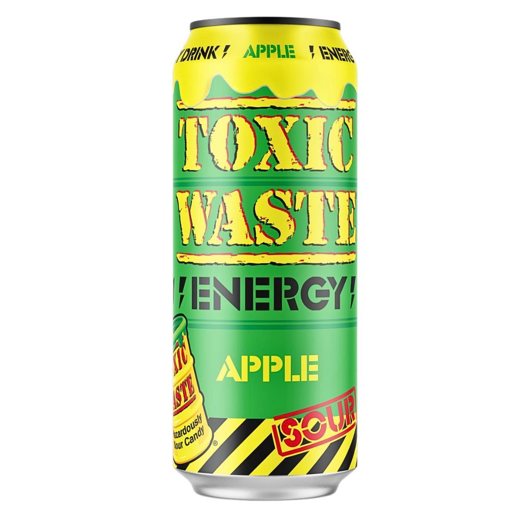 Buy Toxic Waste Sour Apple Energy Drink (12x500ml) | The Kandy King