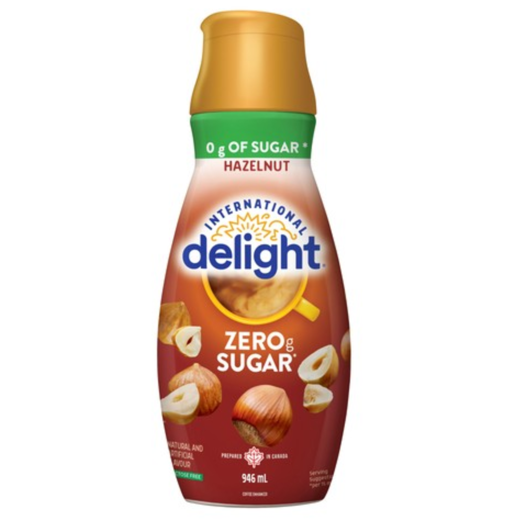 Buy International Delight Creamer Hazelnut Zero Sugar Flavour USA (6 x ...