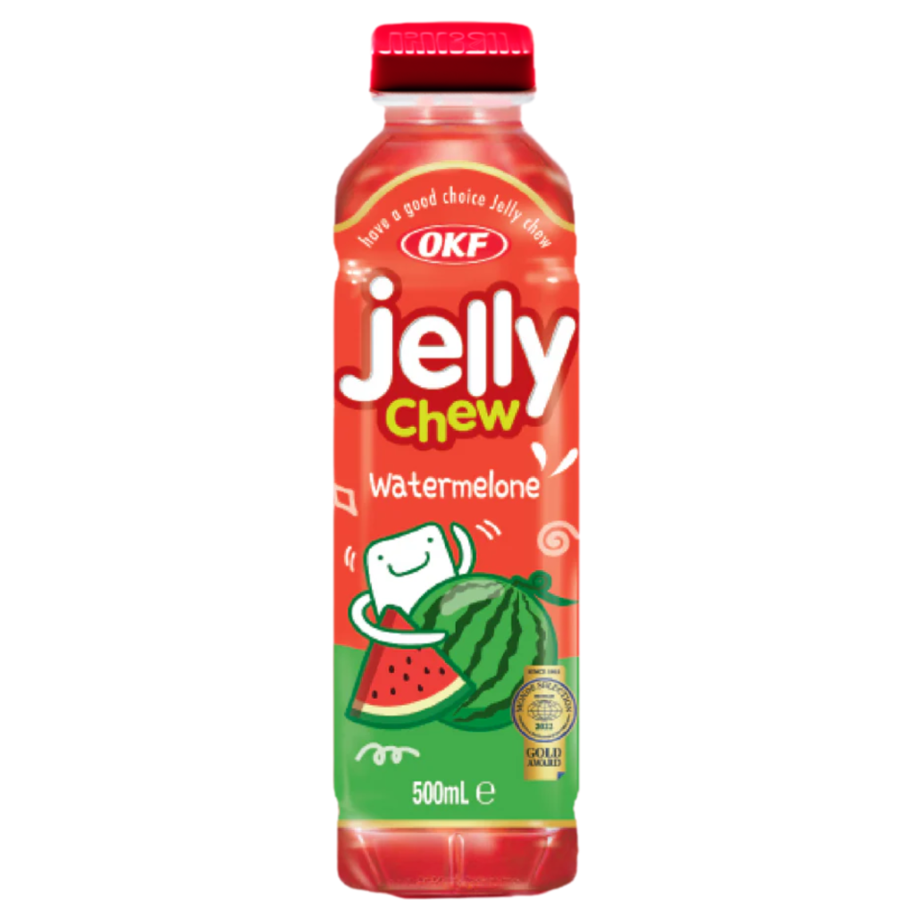 Buy OKF Jelly Chews Watermelon Flavour (20 x 500ml) | The Kandy King