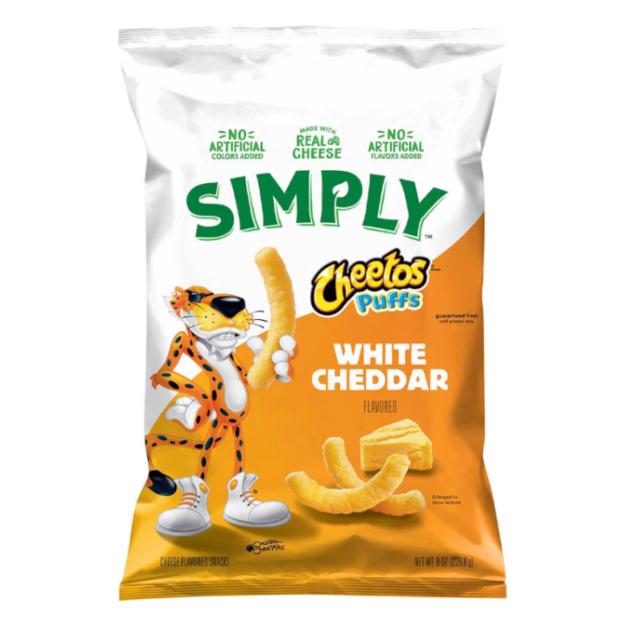 Buy Simply Cheetos Puffs White Cheddar USA (12 x 226.8g) | The Kandy King
