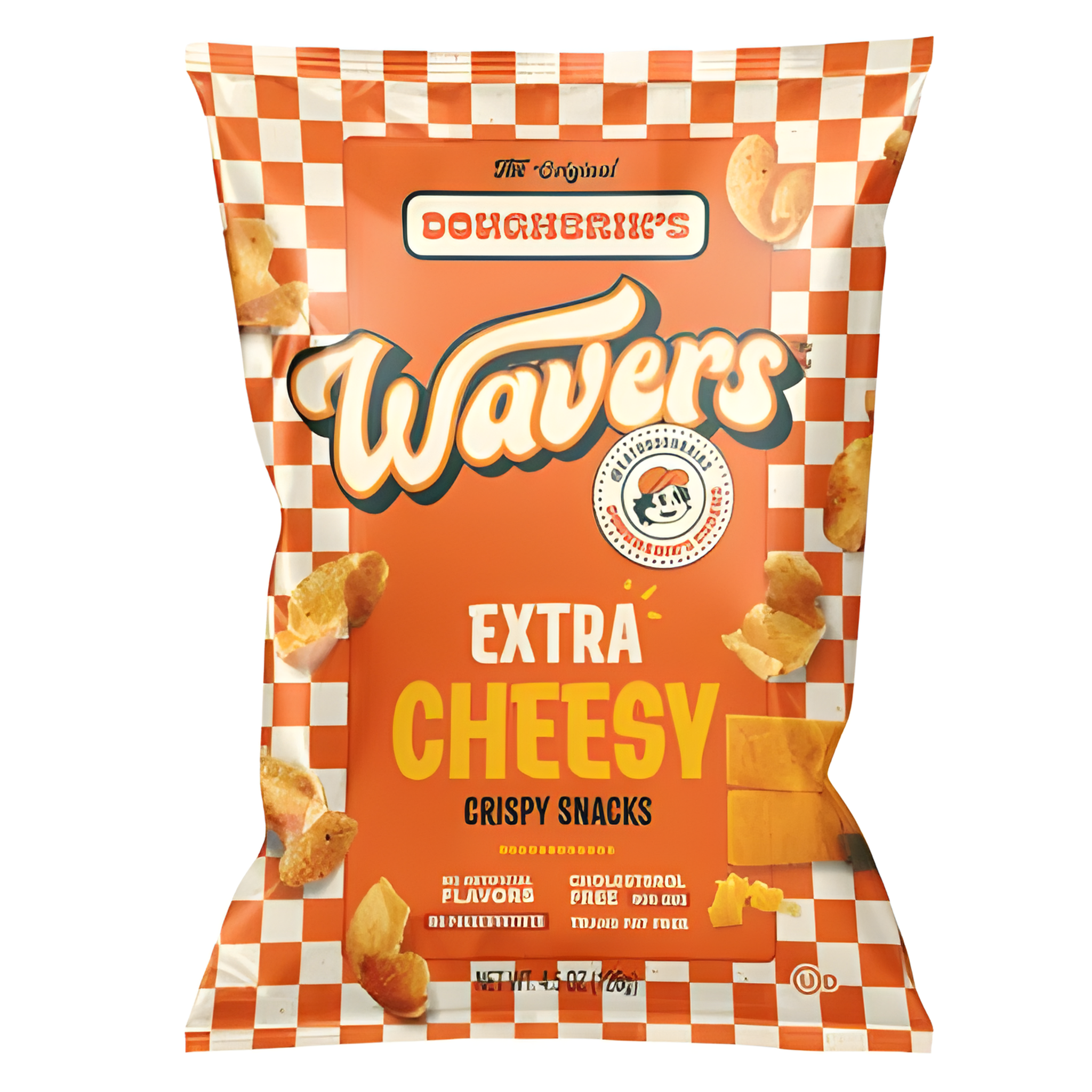 Buy Doughbrik's Wavers Extra Cheesy Snacks USA (12x126g) | The Kandy King