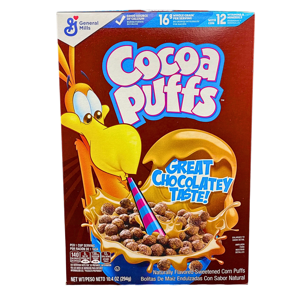 Buy General Mills Cocoa Puffs Chocolate Flavour Cereal USA (12 x 294g ...
