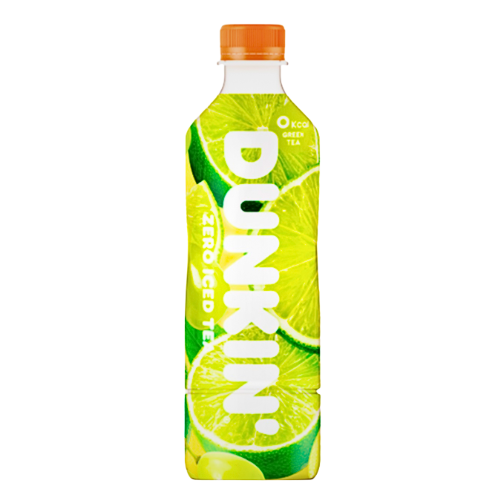 Buy DUNKIN Iced Tea Shine & Lime Bottle Zero Korean (24 x 500ml) | The ...