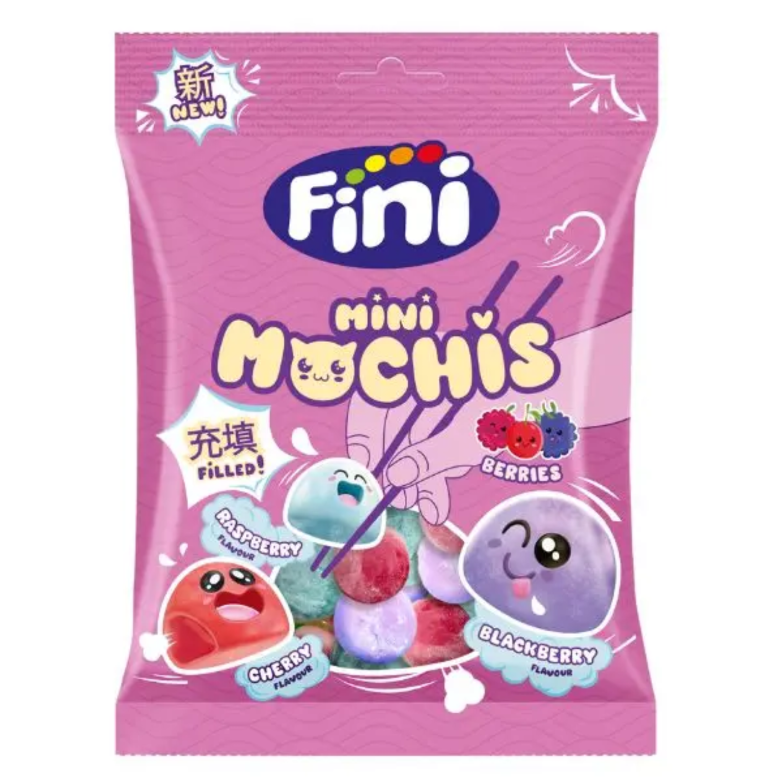 Buy Fini Mini Mochi Berries (12 x 90g) | The Kandy King