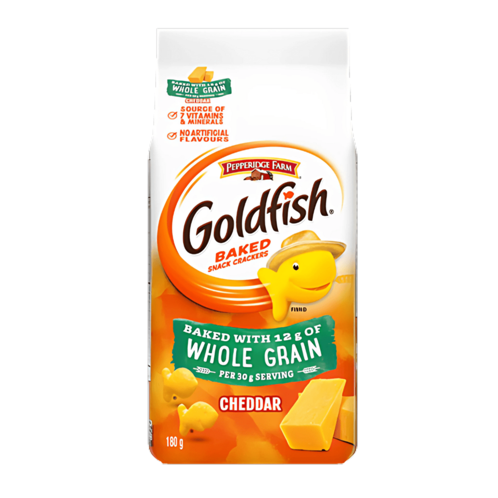 Buy Goldfish Cheddar Wholegrain (12 x 180g) | The Kandy King