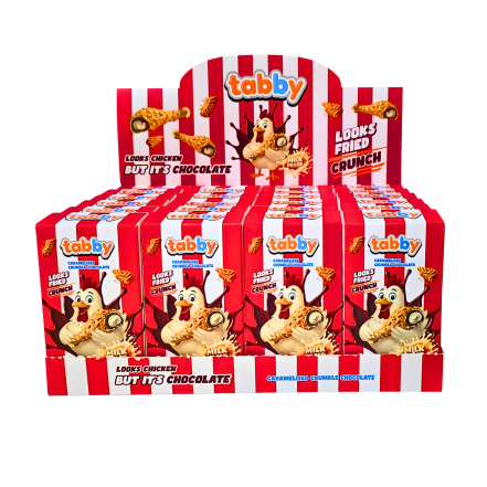 Buy Tabby chocolate Chicken Drumstick (12x50g) | The Kandy King